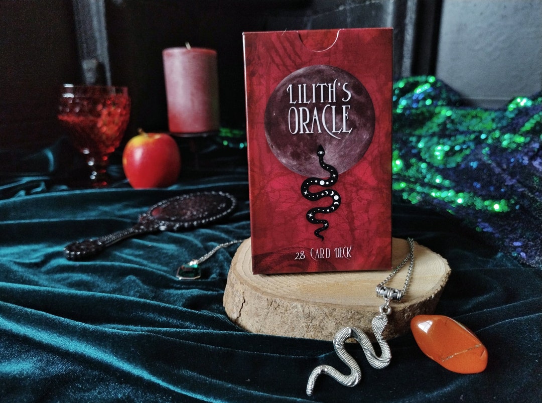 Lilith Oracle Deck: Goddess Cards for Shadow Work With Guidebook ...