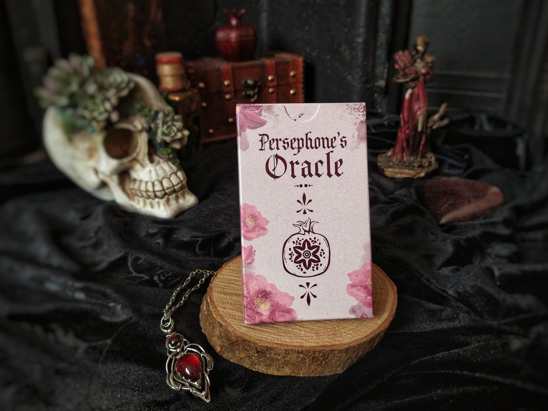 Persephone Oracle Deck Tarot Cards Goddess Oracle Witchy Gift Shadow ...