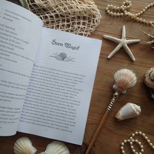 Sea Witch Book - Ocean Magic Grimoire Spell Book - Book of Shadows ...