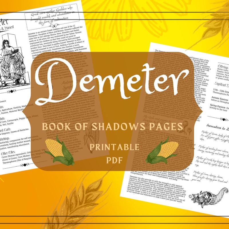 Demeter - Etsy