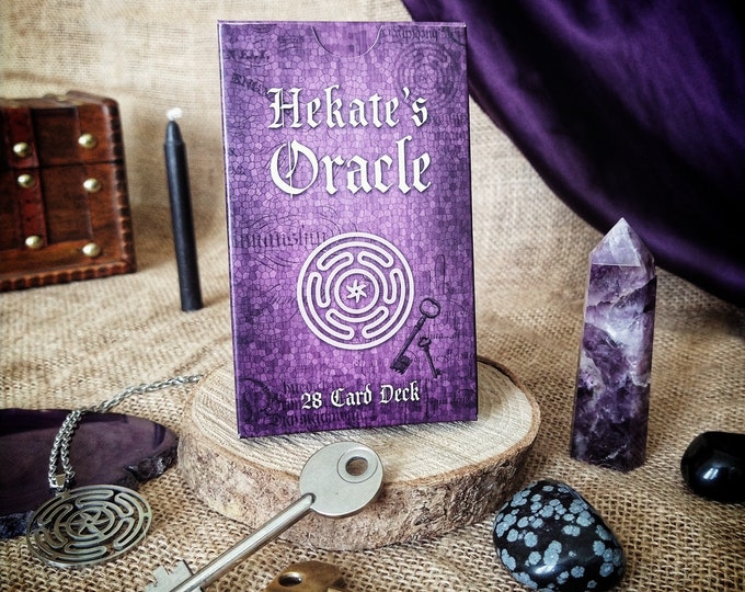 Hekate Oracle Deck Tarot Cards - Goddess Oracle - Witchy Gift - Shadow ...