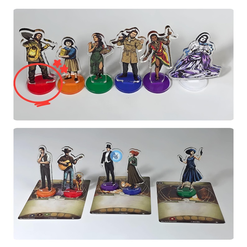 Investigator Miniatures Arkham Horror LCG - Etsy