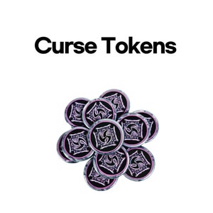 Chaos Token Arkham Horror LCG Basic / Bless,curse / Frost - Luckysix - Etsy