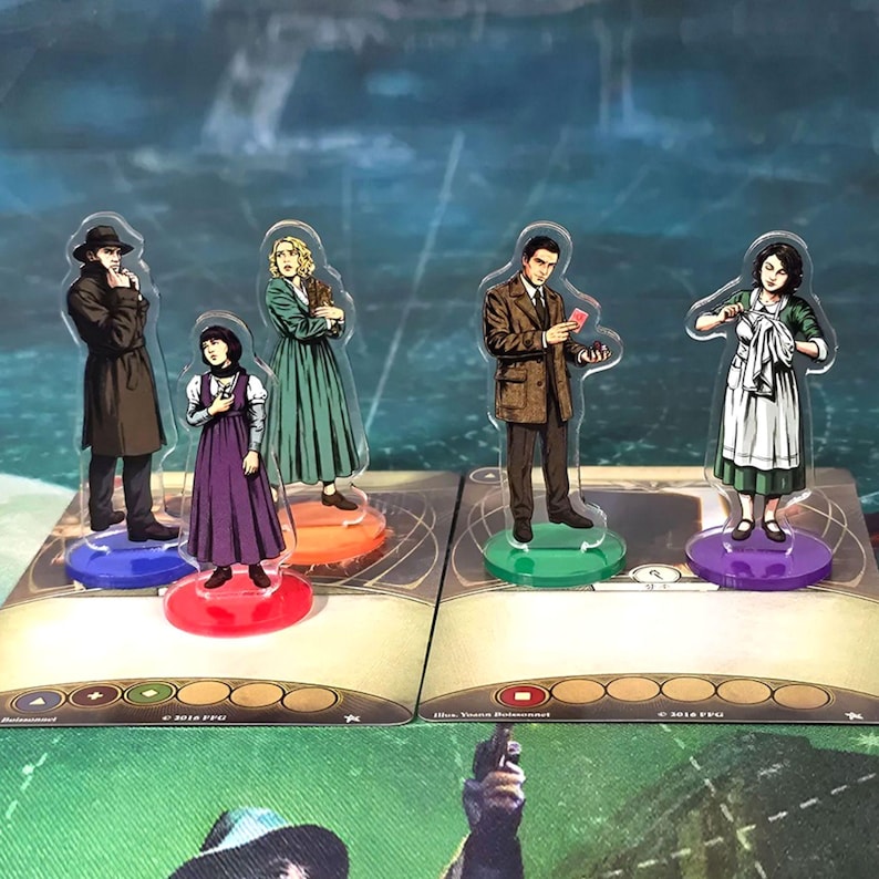 Investigator Miniatures Arkham Horror LCG - Etsy