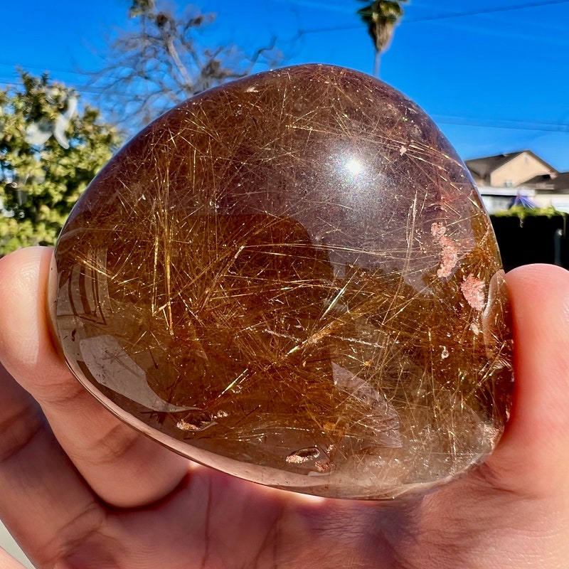 Golden Rutilated Quartz - Etsy