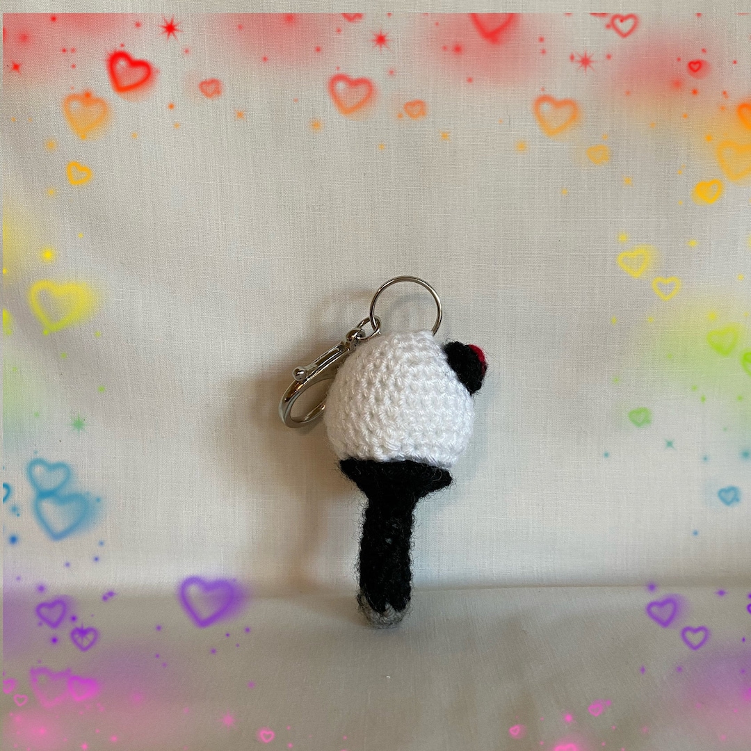 Crochet BTS Army Bomb Keychain - Etsy