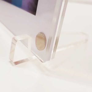 A4 A5 A6 Contemporary Photo Frame Clear Perspex Acrylic Magnetic ...