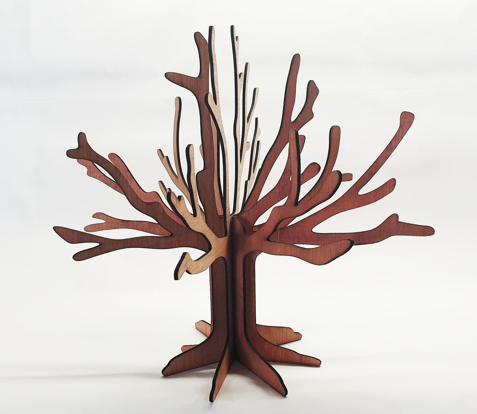 Jewellery Tree LARGE. Stunning Laser Cut Hardwood Wooden - Etsy