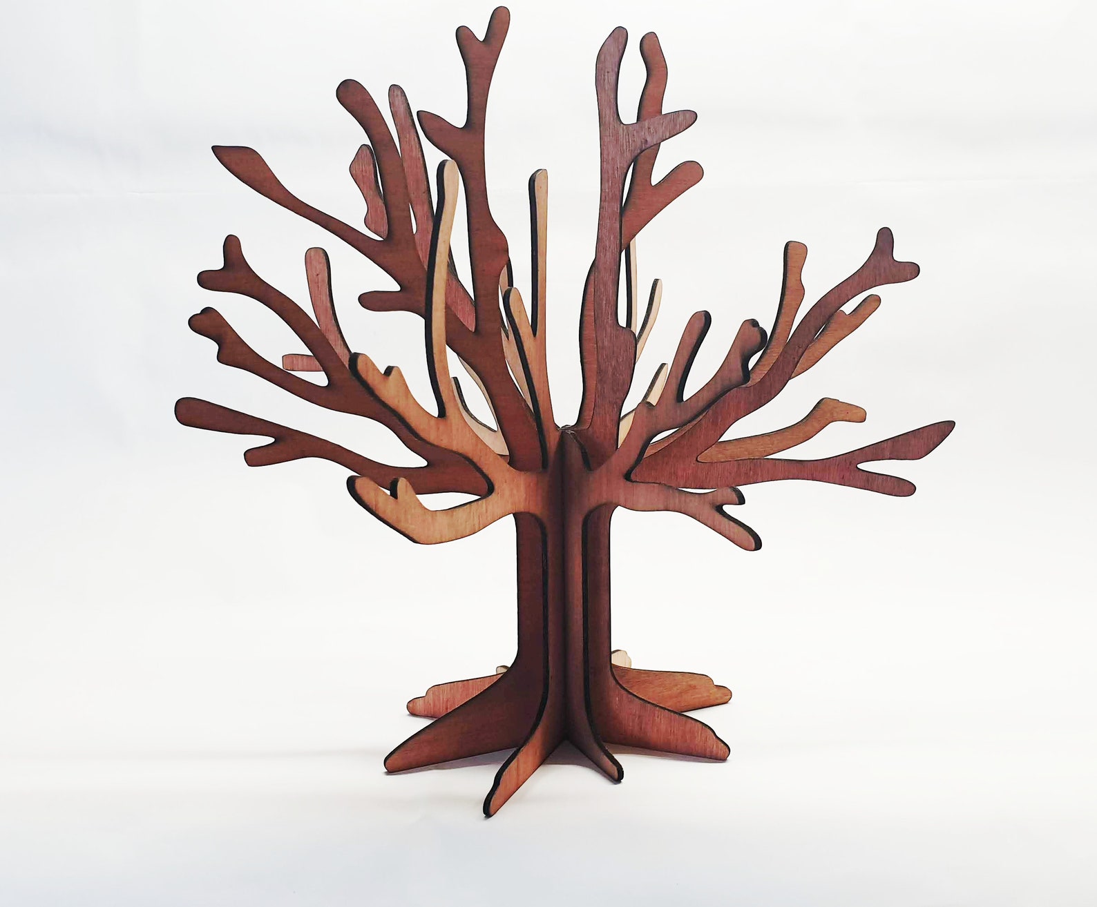 Jewellery Tree LARGE. Stunning Laser Cut Hardwood Wooden | Etsy