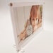 A4 A5 A6 Contemporary Photo Frame Clear Perspex Acrylic Magnetic ...