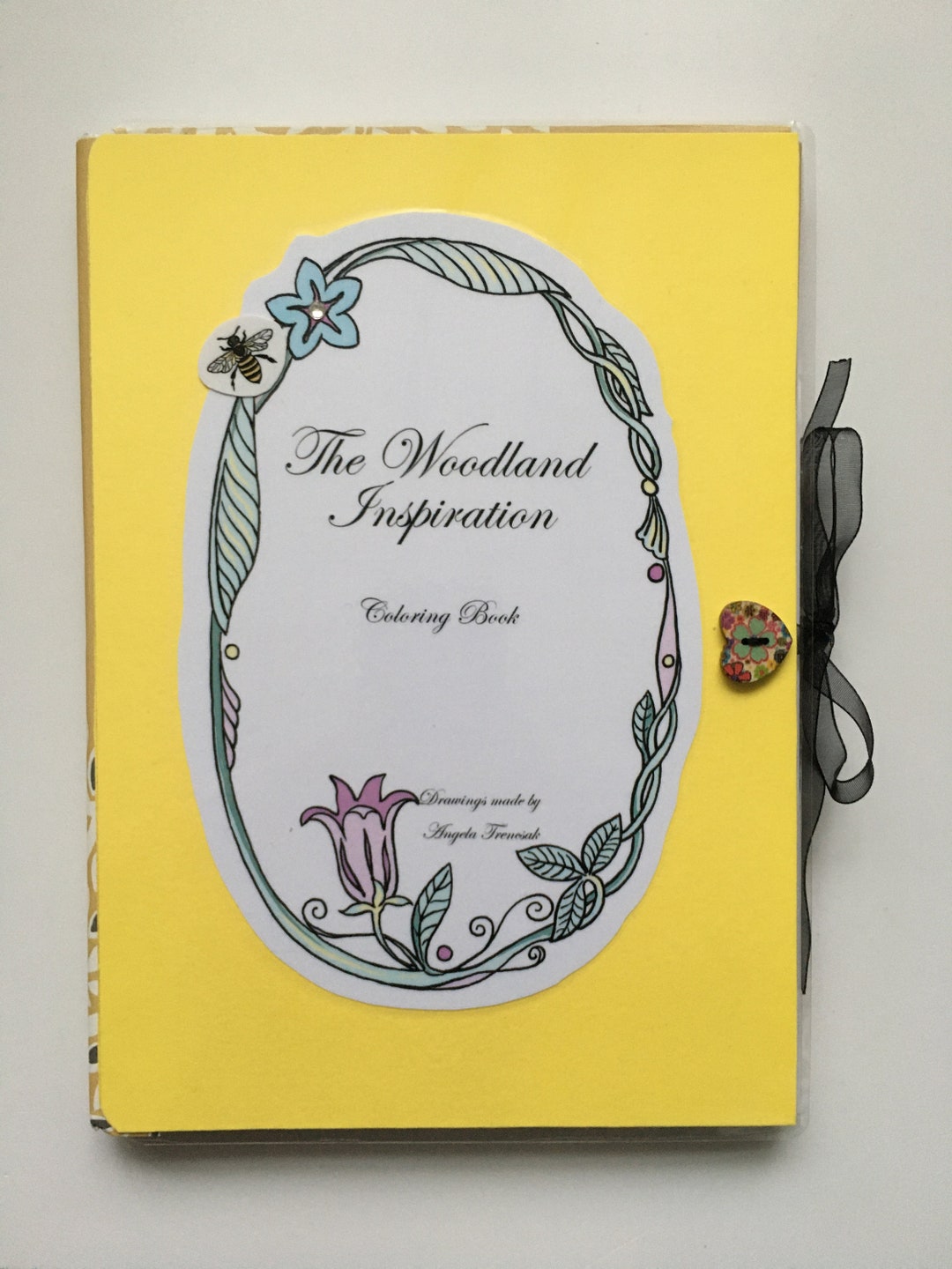Handmade Poetry Gifts Colouring Book Set, Woodland Inspiration Set ...