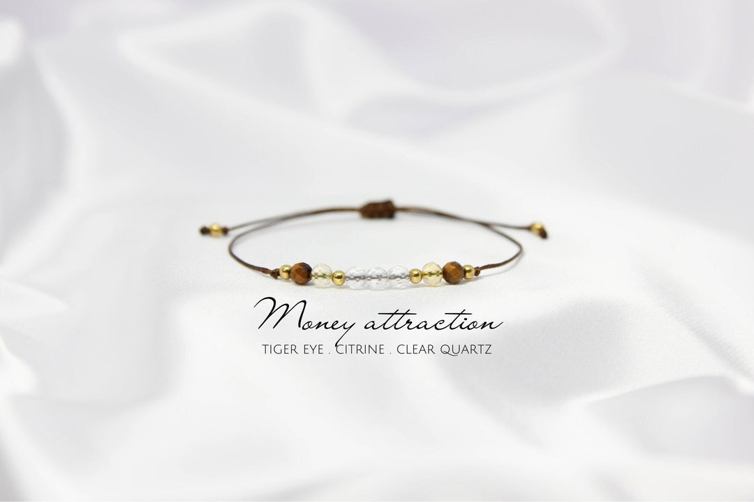 Money Attraction Bracelet Prosperity and Success Crystal Bracelet ...