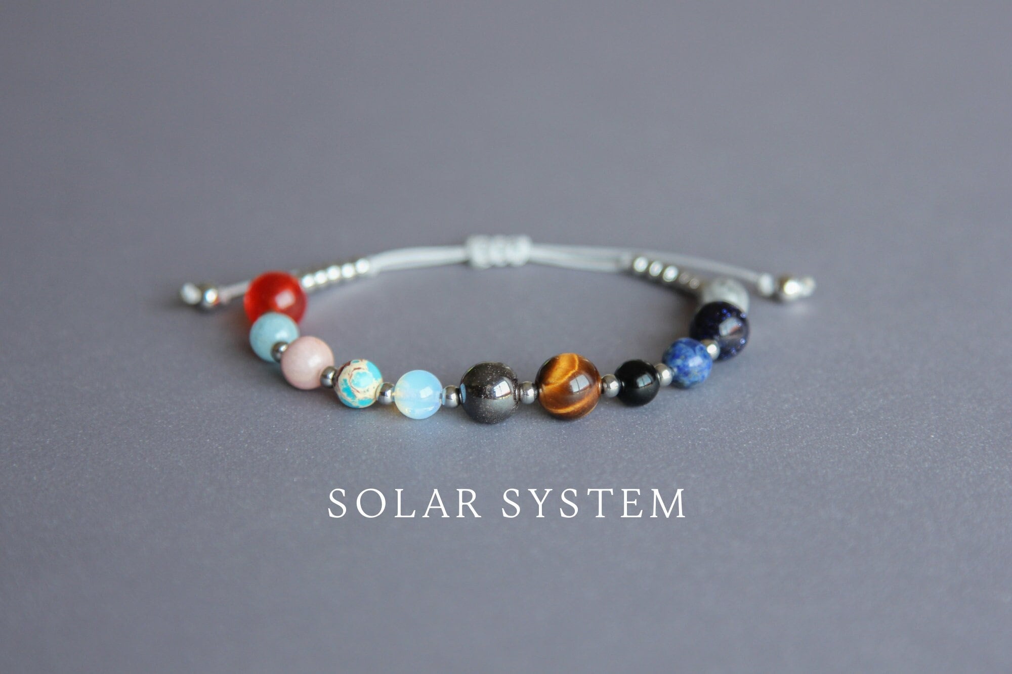 Solar System Jewelry Silver Braclet