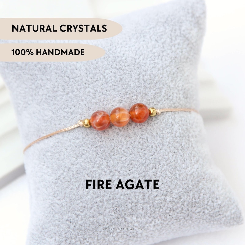 Fire Agate Jewelry - Etsy