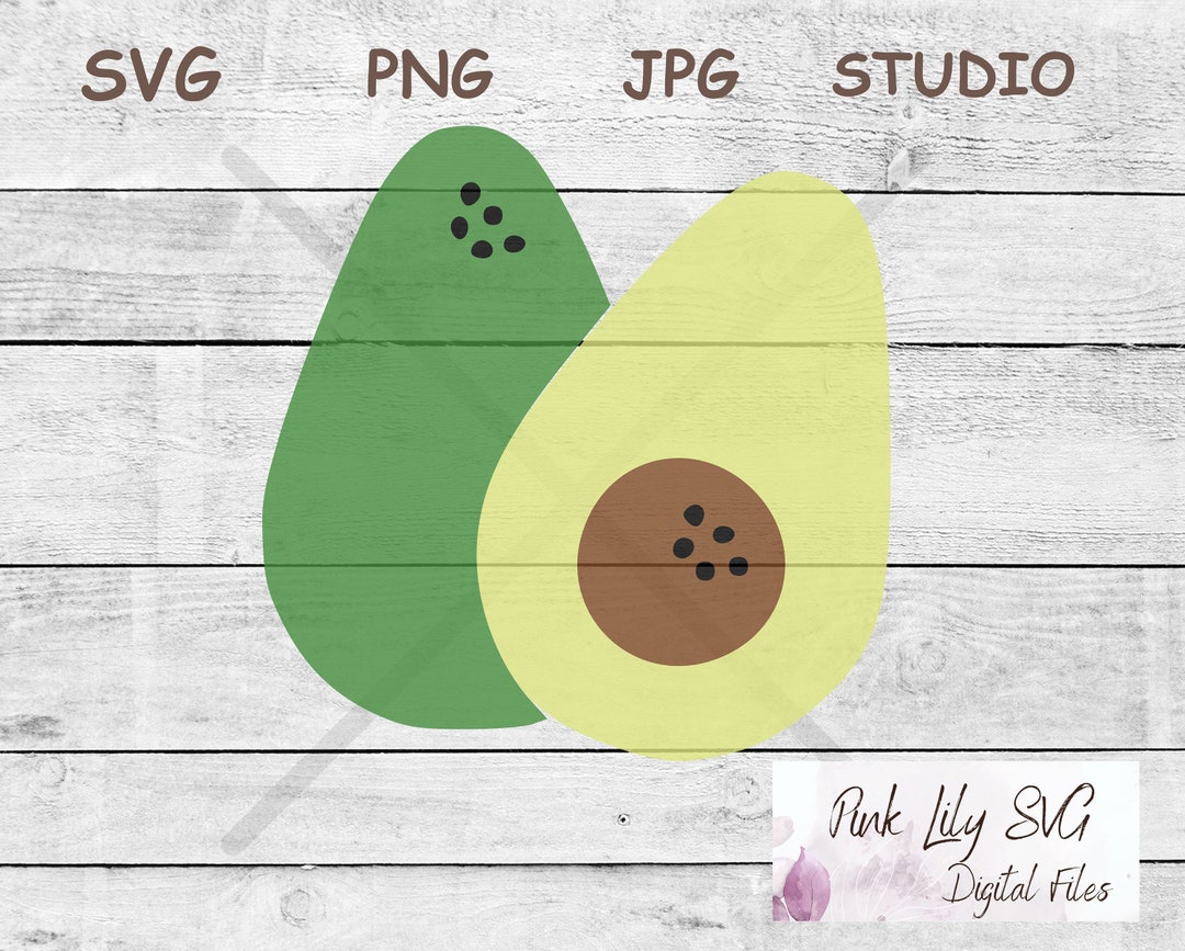 Avocado SVG PNG, Extra Guacamole, Heart Svg , Avocados Svg, Holy ...