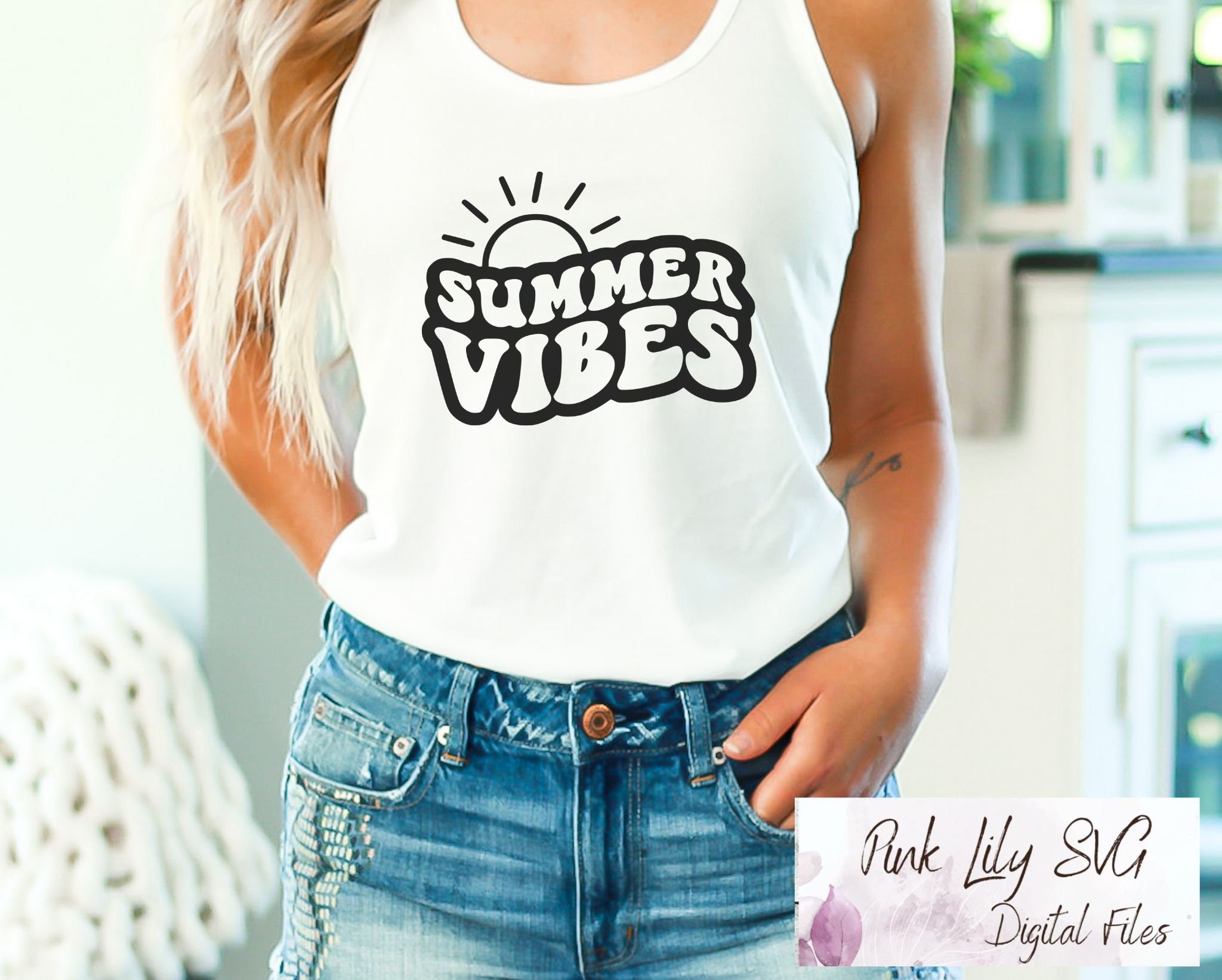 Summer Vibes SVG PNG Summer Shirt SVG Hello Summer Svg - Etsy