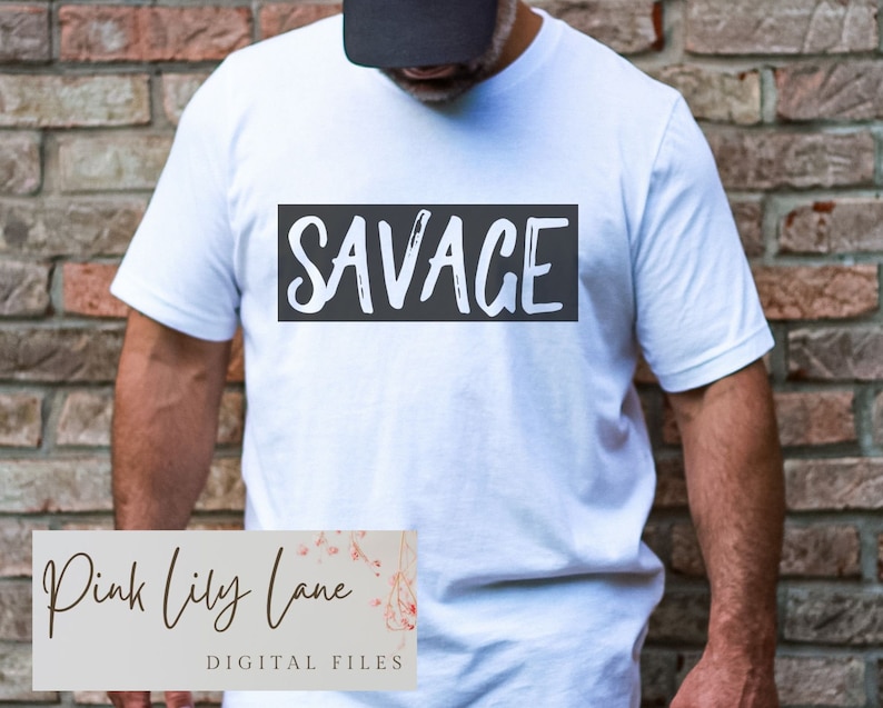 Savage SVG PNG, Savage svg, Savage Aufkleber, Savage JPEG, Savage Cut ...