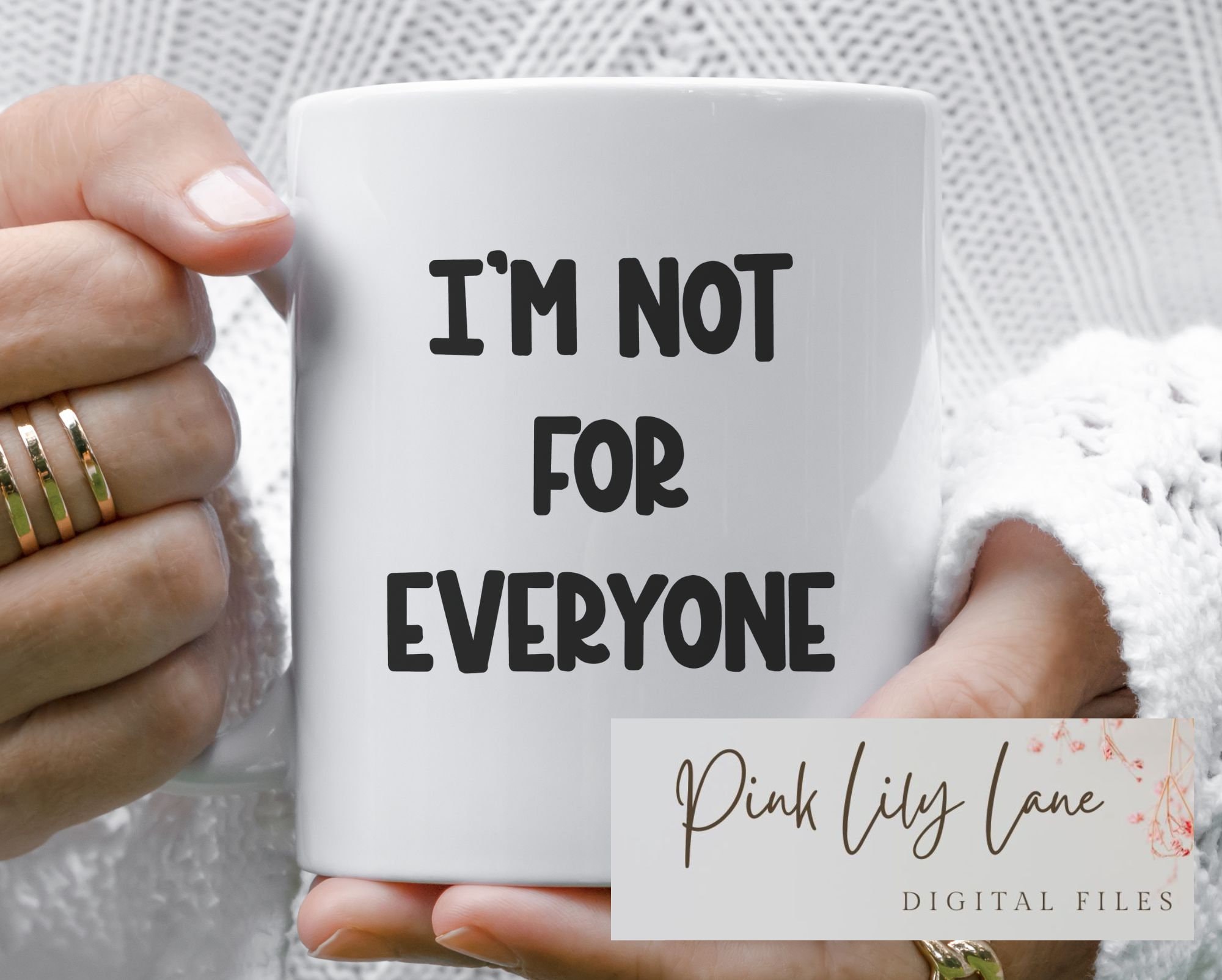 I'm Not for Everyone SVG PNG Anti-social Svg Introvert - Etsy