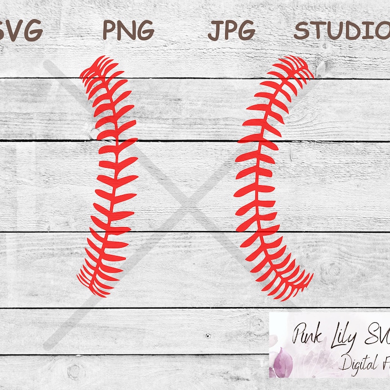 Baseball Stitching Svg - Etsy