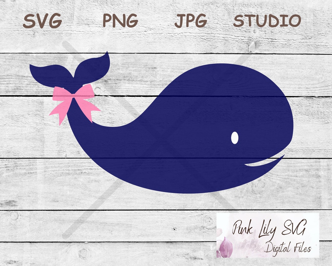 Whale SVG PNG, Wale, Bow, Humpback Whale, Orca, Deep Blue, Cute Whale ...