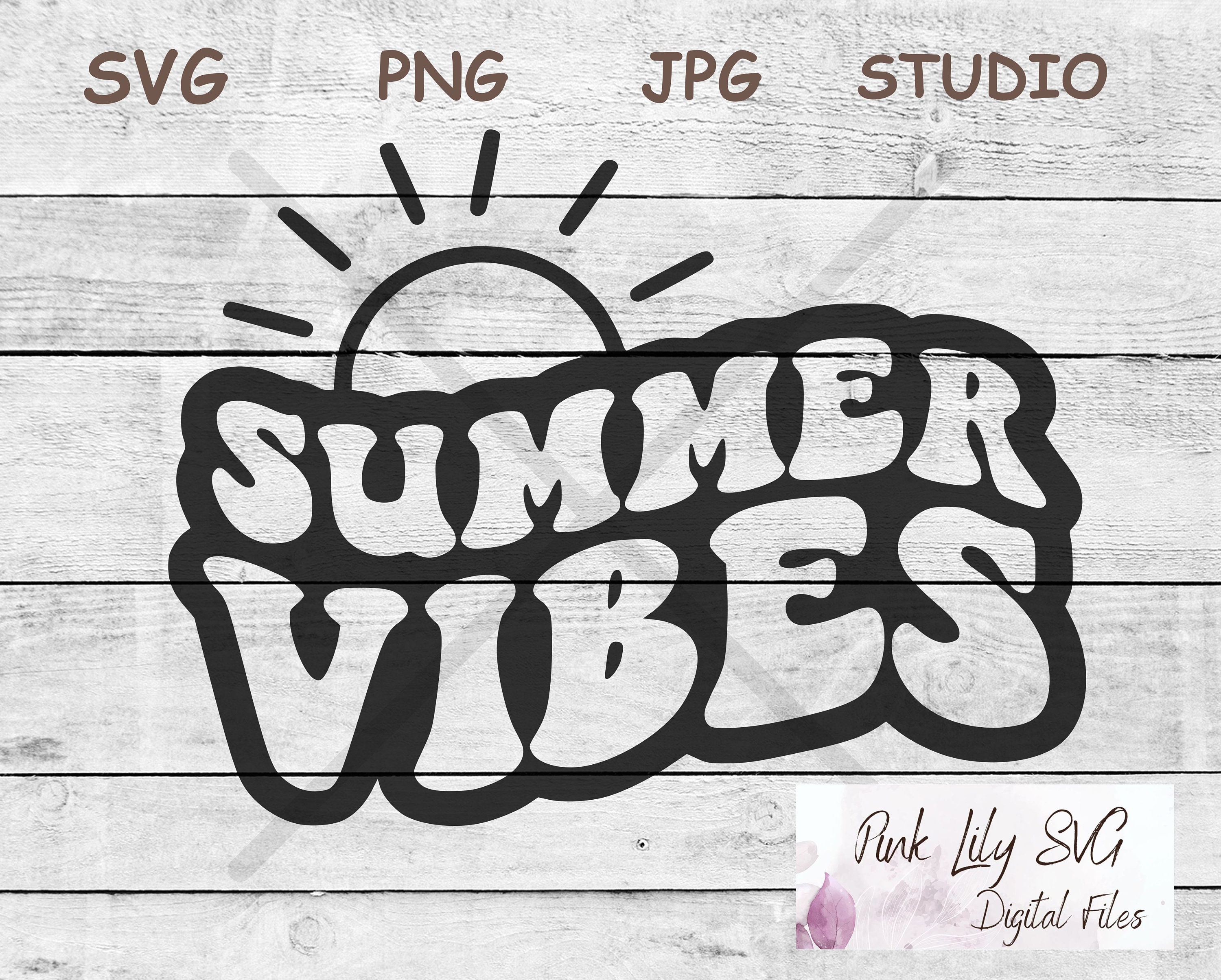 Summer Vibes SVG PNG Summer Shirt SVG Hello Summer Svg - Etsy