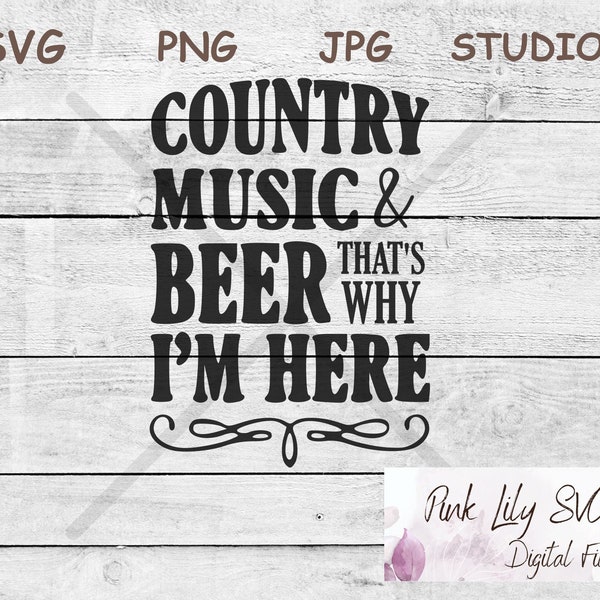 Country Music Svg - Etsy