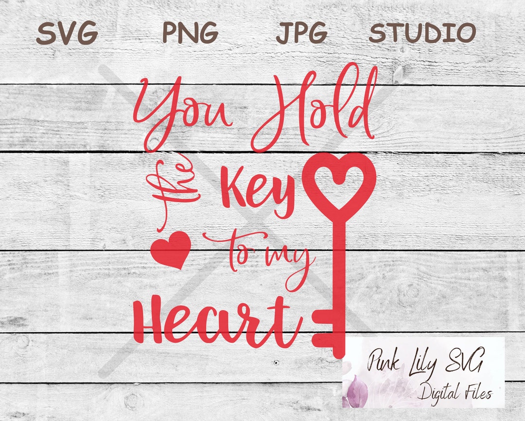 You Hold the Key to My Heart SVG PNG, School Valentine Svg Png, XOXO ...