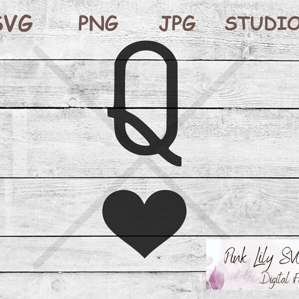 Black Queen of Spades Svg - Etsy