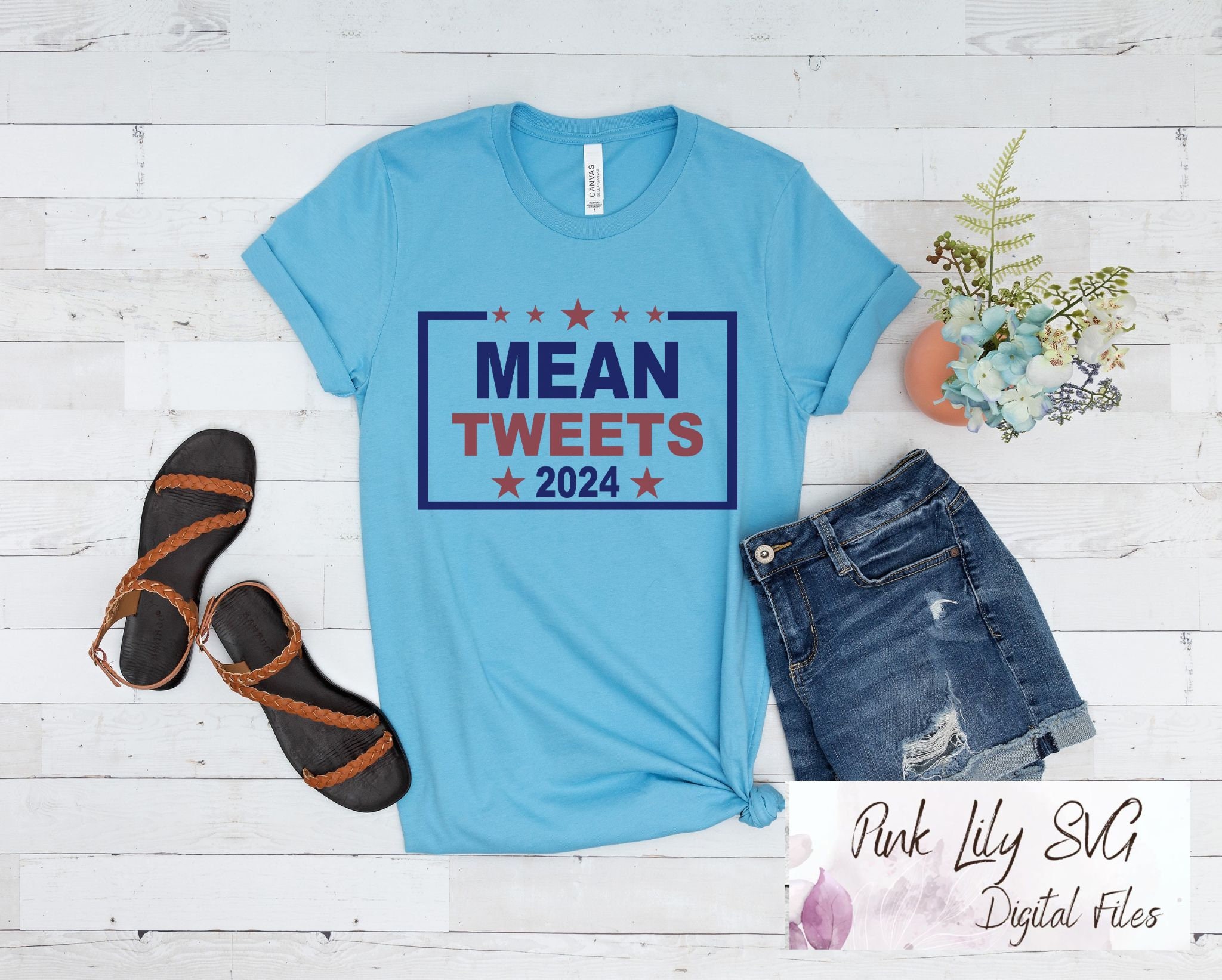 Mean Tweets SVG PNG Mean Tweets 2024 Trump That Trump Train - Etsy