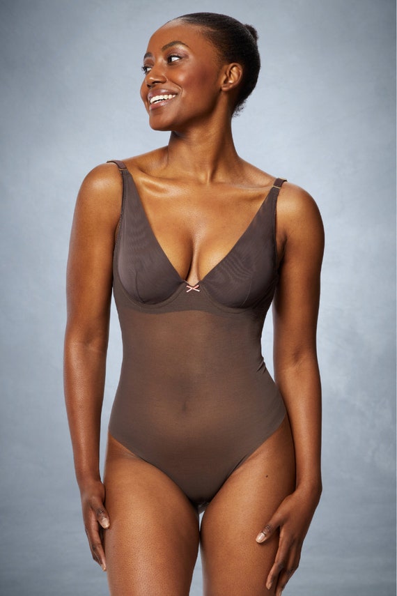 Seamless Backless Shapewear With Underwired High Apex Bra Style JONI Made in UK Etsy UK