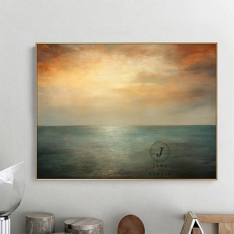 Sunset Painting - Etsy