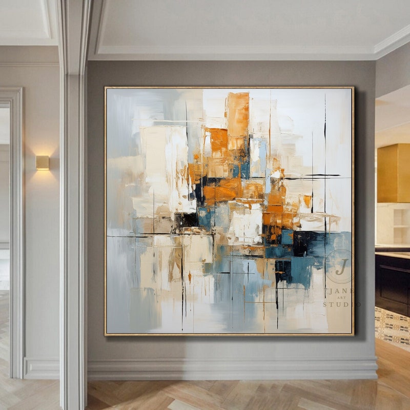 Abstract Canvas Art - Etsy