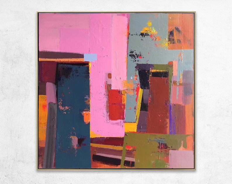 Abstract Painting Original Abstract Original Canvas Large - Etsy