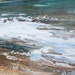 Super Texture Sea Abstract Painting, Beach Landscape Painting, Large ...