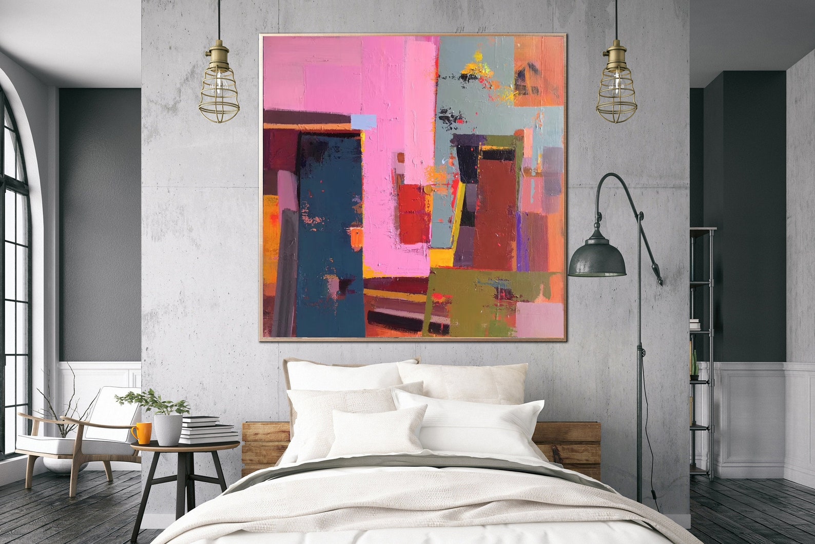 Abstract Painting Original Abstract Original Canvas Large Abstract Wall ...
