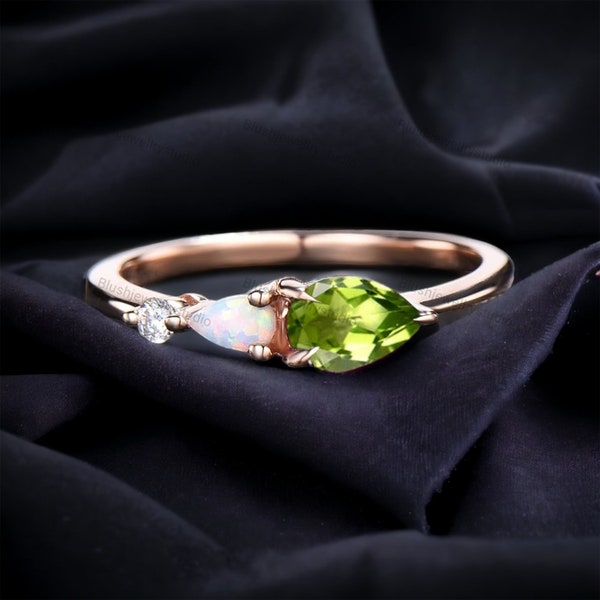 Opal and Peridot - Etsy