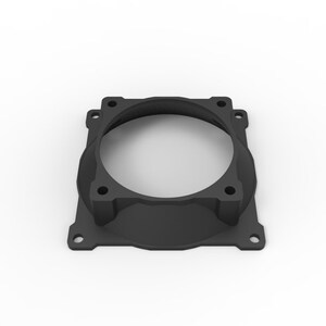 60mm to 80mm Fan Adapter Type H20 Converter Change Mounting PC Modding ...