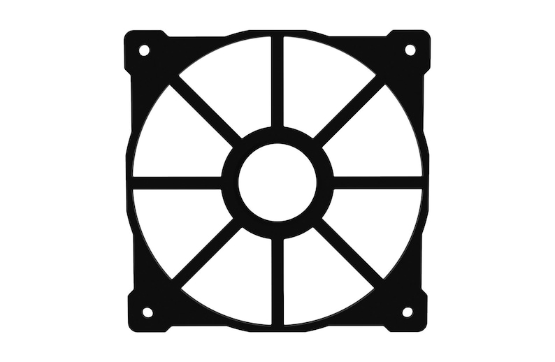 Wheel Fan Grill Cover 80mm 92mm 120mm 140mm 180mm Custom Mod - Etsy