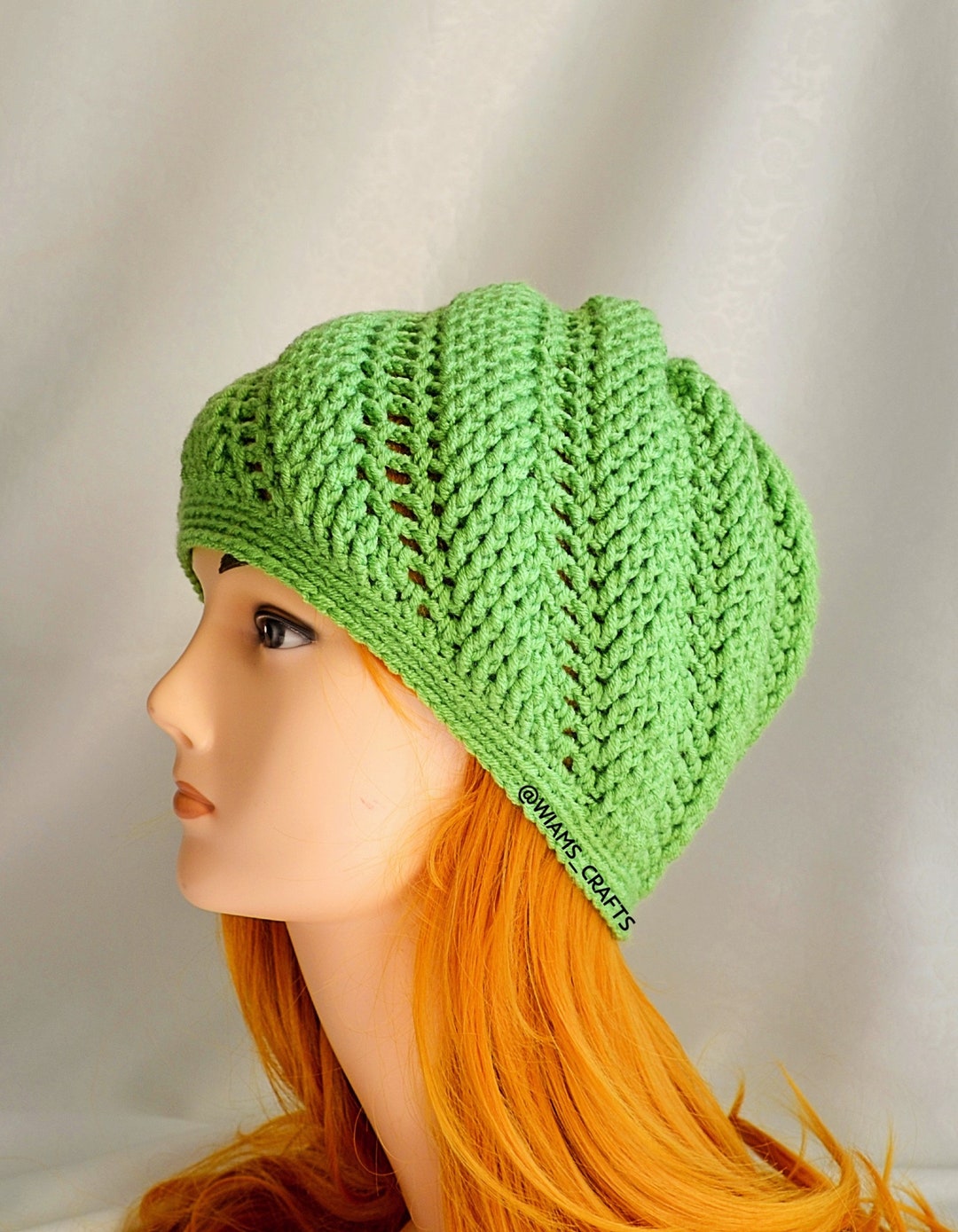 Swirl Wave Hat Crochet Pattern PDF toddler, Child and Adult Size by ...