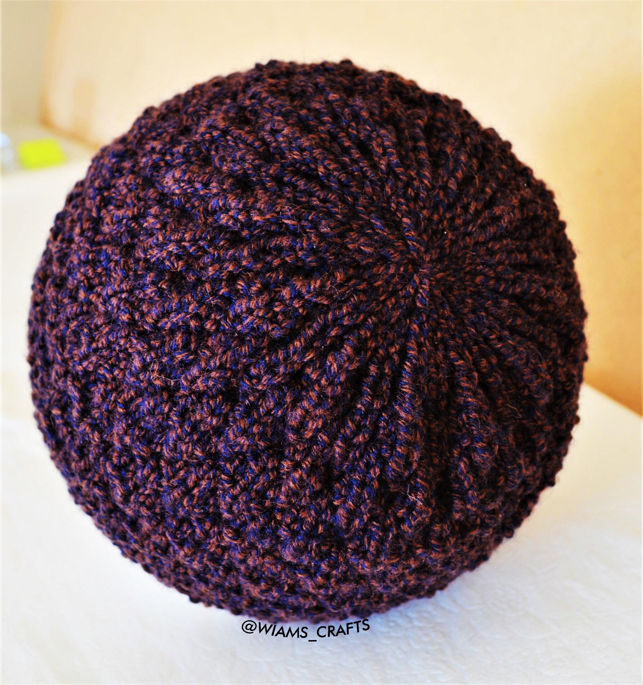 Night Coffee Hat Knitting Pattern PDF for Sizes S M L by Wiam's Crafts ...