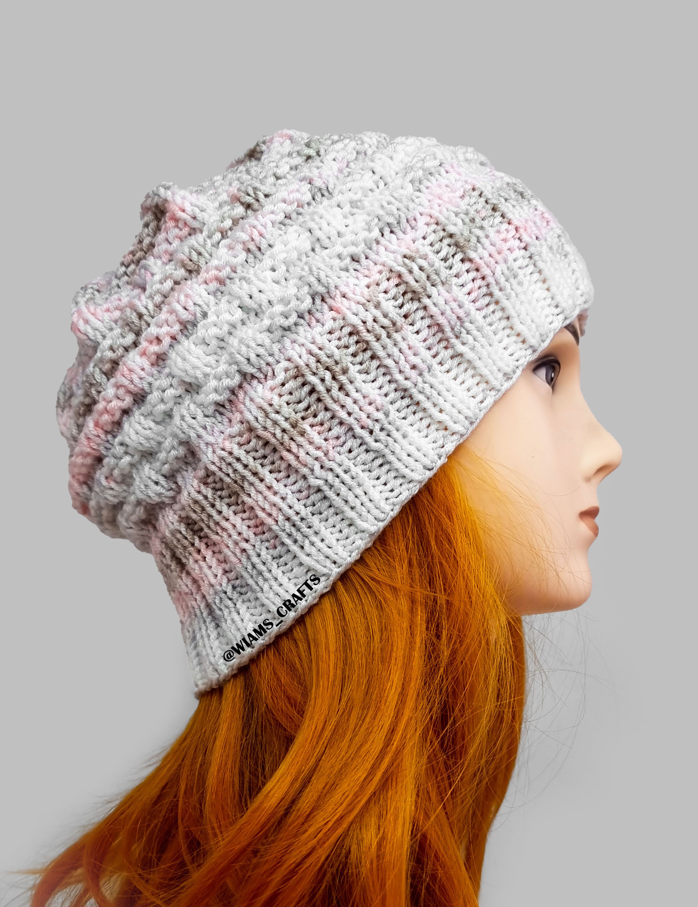 Dusky Sky Hat Knitting Pattern PDF for Sizes S M L by - Etsy
