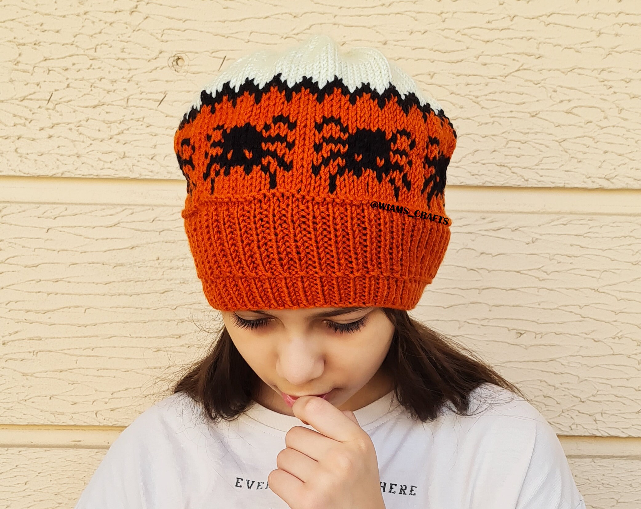 Spooky Buddies Halloween Hat for Kids Knitting Pattern PDF - Etsy
