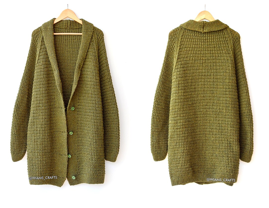 Picnic Spring Jacket Knitting Pattern PDF for Sizes S M - Etsy