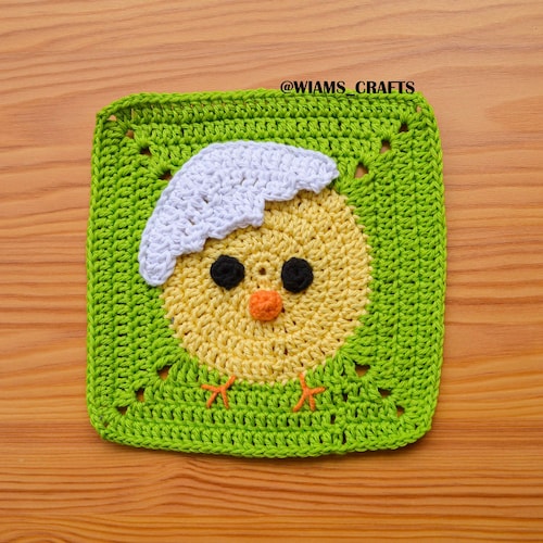 Bunny Granny Square Crochet Pattern PDF by Wiam's Crafts - Etsy