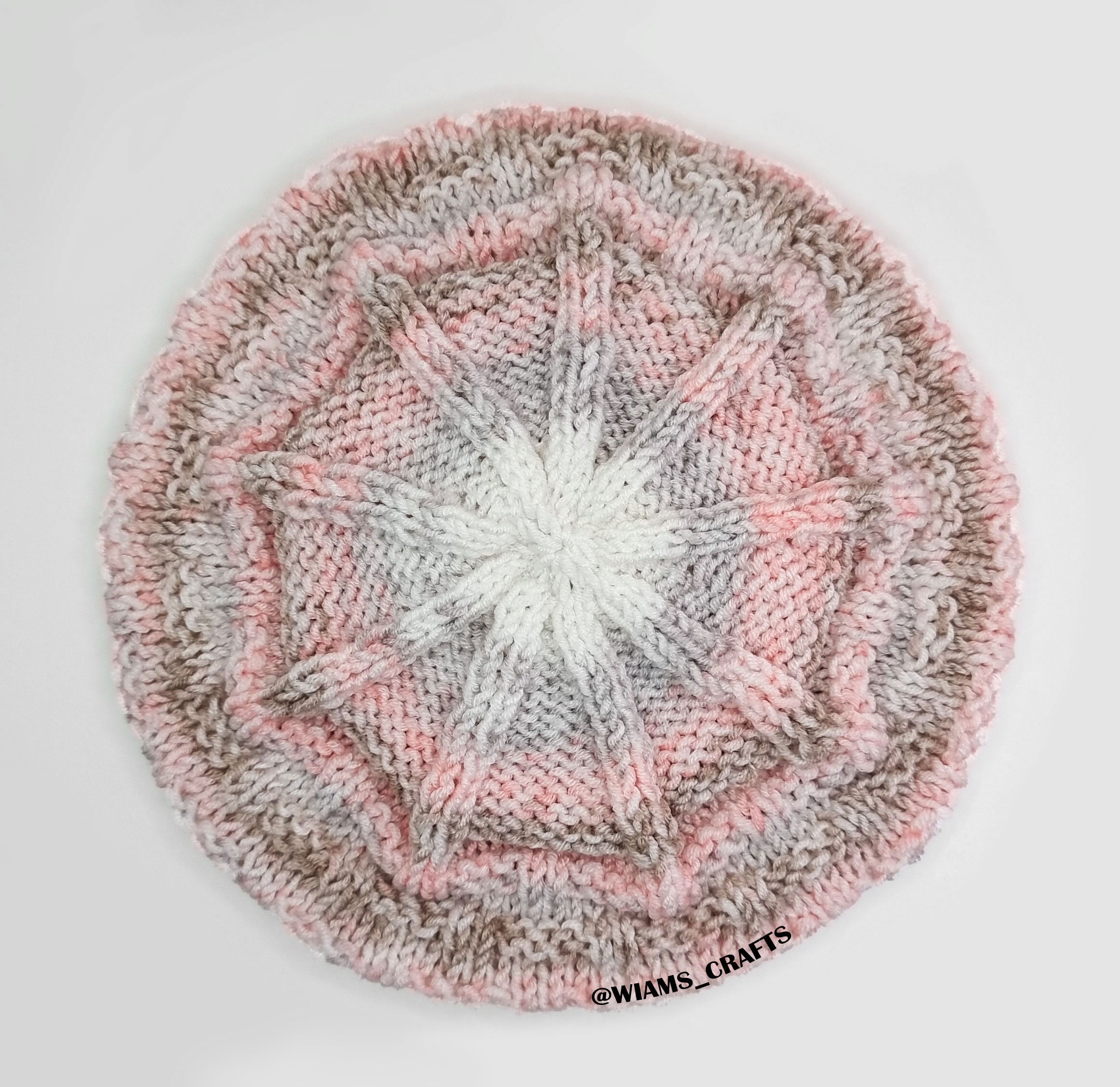 Dusky Sky Hat Knitting Pattern PDF for Sizes S M L by Wiam's Crafts - Etsy