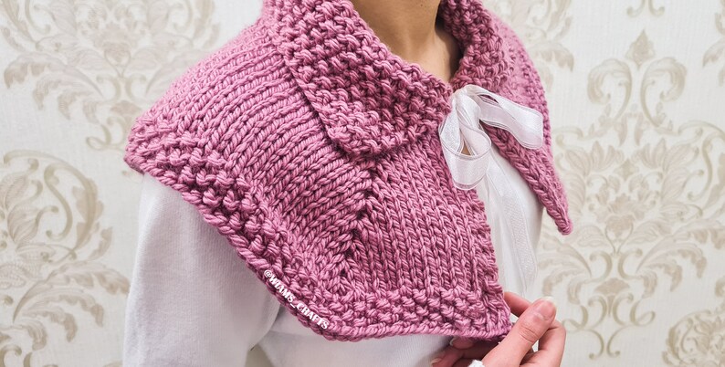 Claire Inspired Cowl - Knitting Pattern PDF by Wiam's Crafts - Etsy