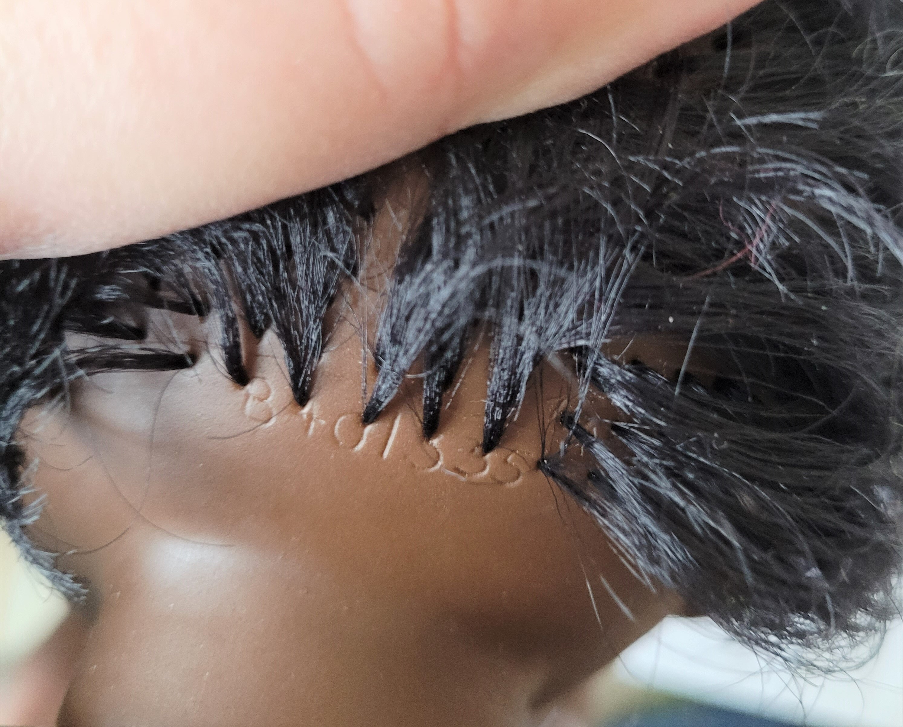 Vintage Dark Skin German Doll, African American Doll, Ethnic Doll ...