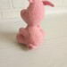 Needle Felted Pink Pig OOAK сute Piglet Easter Gift for Pig - Etsy