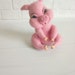 Needle Felted Pink Pig OOAK сute Piglet Easter Gift for Pig - Etsy