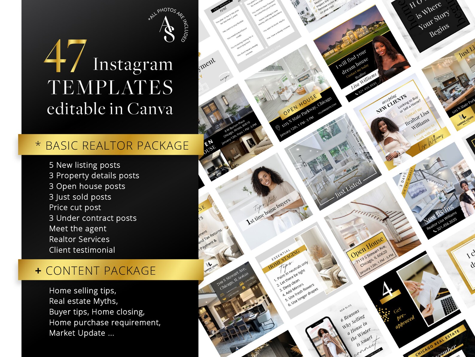 Luxury Real Estate Agent Posts | Instagram Posts for Real Estate Agents ...